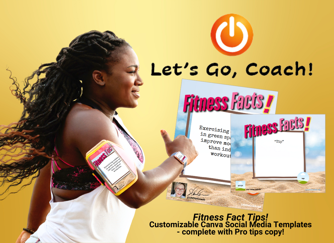 Fitness Facts – 30 Customizable Instagram and Facebook Infographics ...